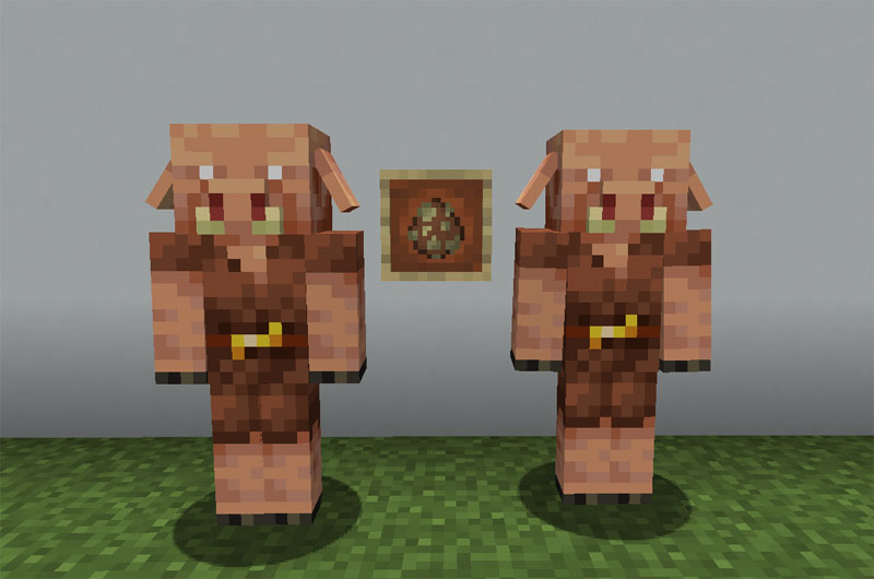 【マイクラ(JE)】ピグリンのスポーンエッグの入手方法と使い道を解説（あかまつんのマインクラフト）｜あかまつんのマインクラフト
