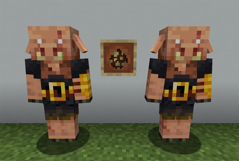 【マイクラ(JE)】ピグリンブルートのスポーンエッグの入手方法と使い道を解説（あかまつんのマインクラフト）｜あかまつんのマインクラフト
